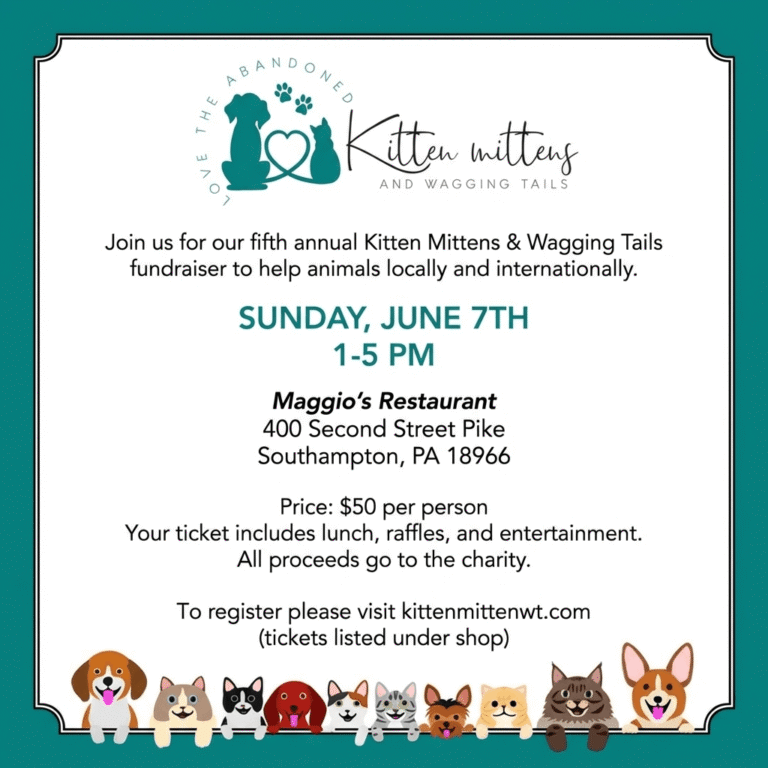 5th Annual Kitten Mittens & Wagging Tails Fundraiser - kittenmittenwt